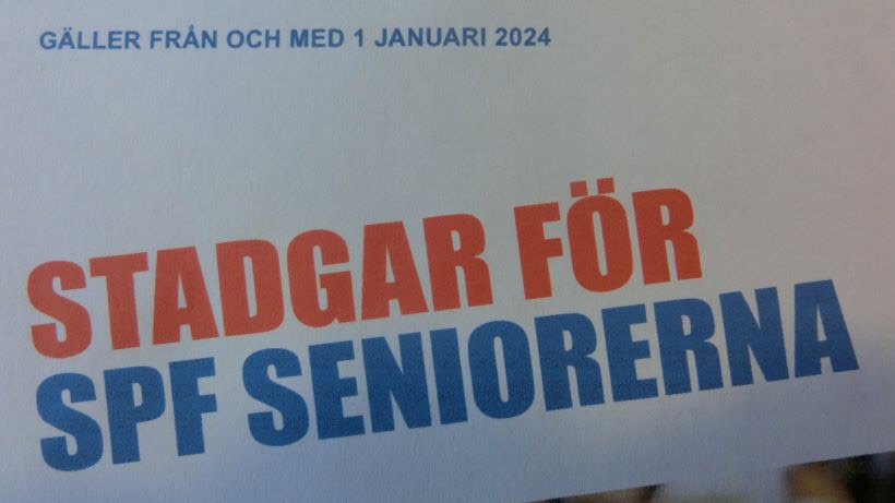 SPF - Seniorerna Stadgar för SPF Seniorerna